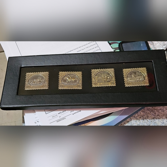 Harley-Davidson | Other | Harley Davidson 209 Hog Brass Postage Stamp ...